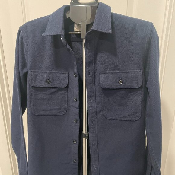 Everlane | Shirts | The Heavyweight Overshirt Uniform Scarab Extra ...